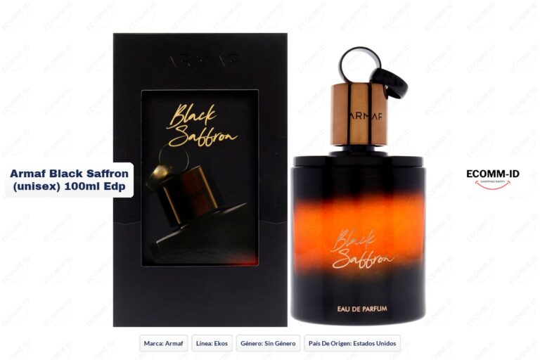 Ficha técnica Armaf black saffron (unisex) 100ml